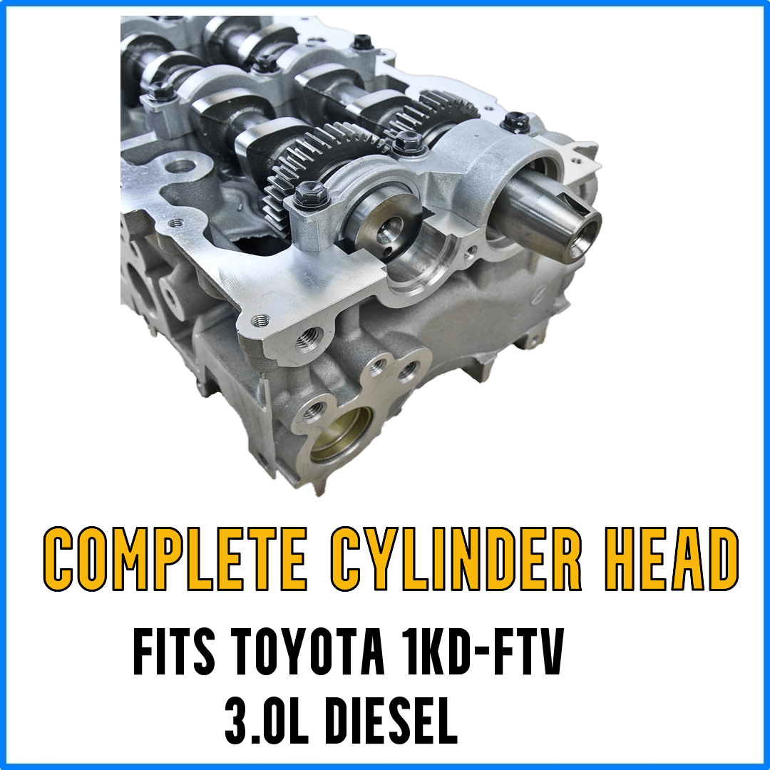Toyota Hiace Hilux Prado 1KD-FTV Complete Cylinder Head – Supreme Head ...